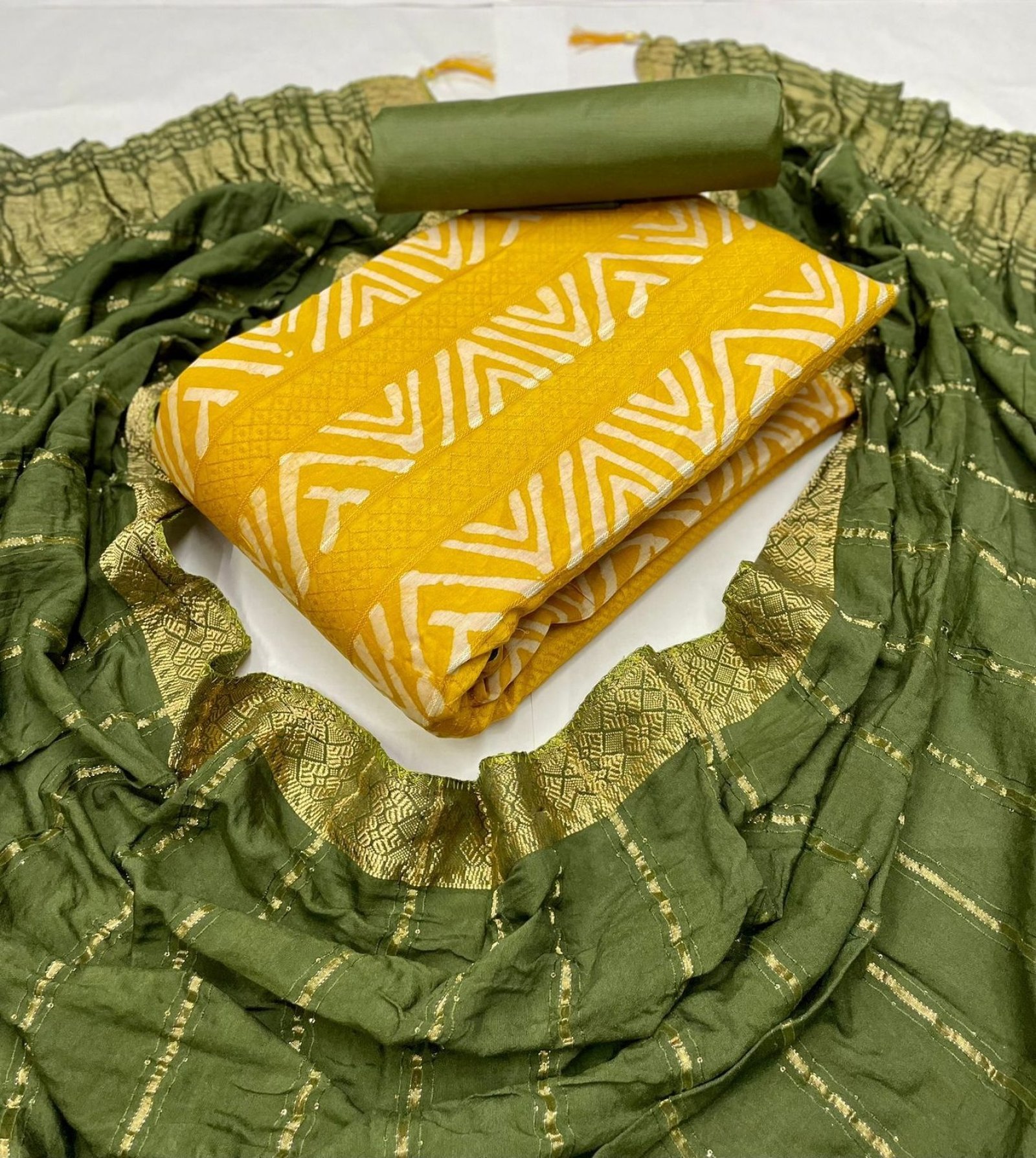 Buy Batik Print Drees material collection at Rs. 650 online from Royal ...