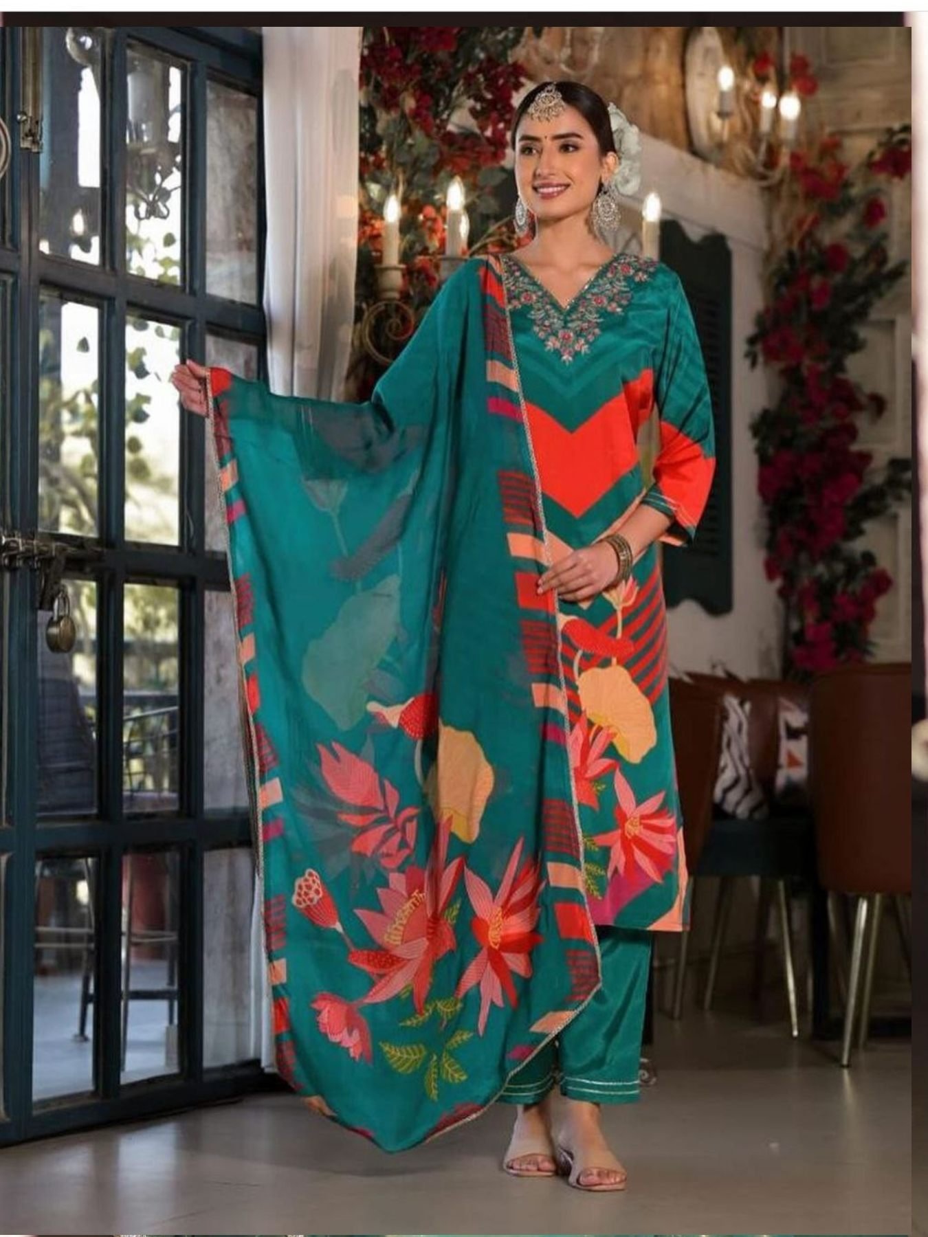 Buy New Designer Heavy Dress at Rs. 13 online from Royal Export 3 Piece ...