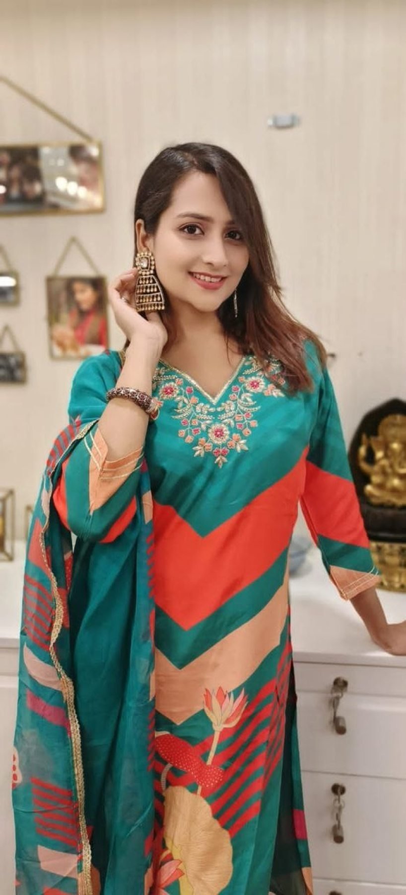 Buy New Designer Heavy Dress at Rs. 13 online from Royal Export 3 Piece ...