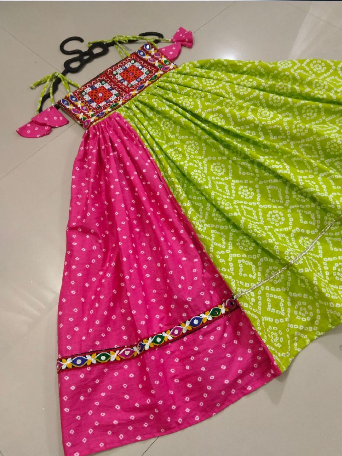 Buy Navratri Special Reyon Gamthi Work Girls Collection at Rs. 949 ...