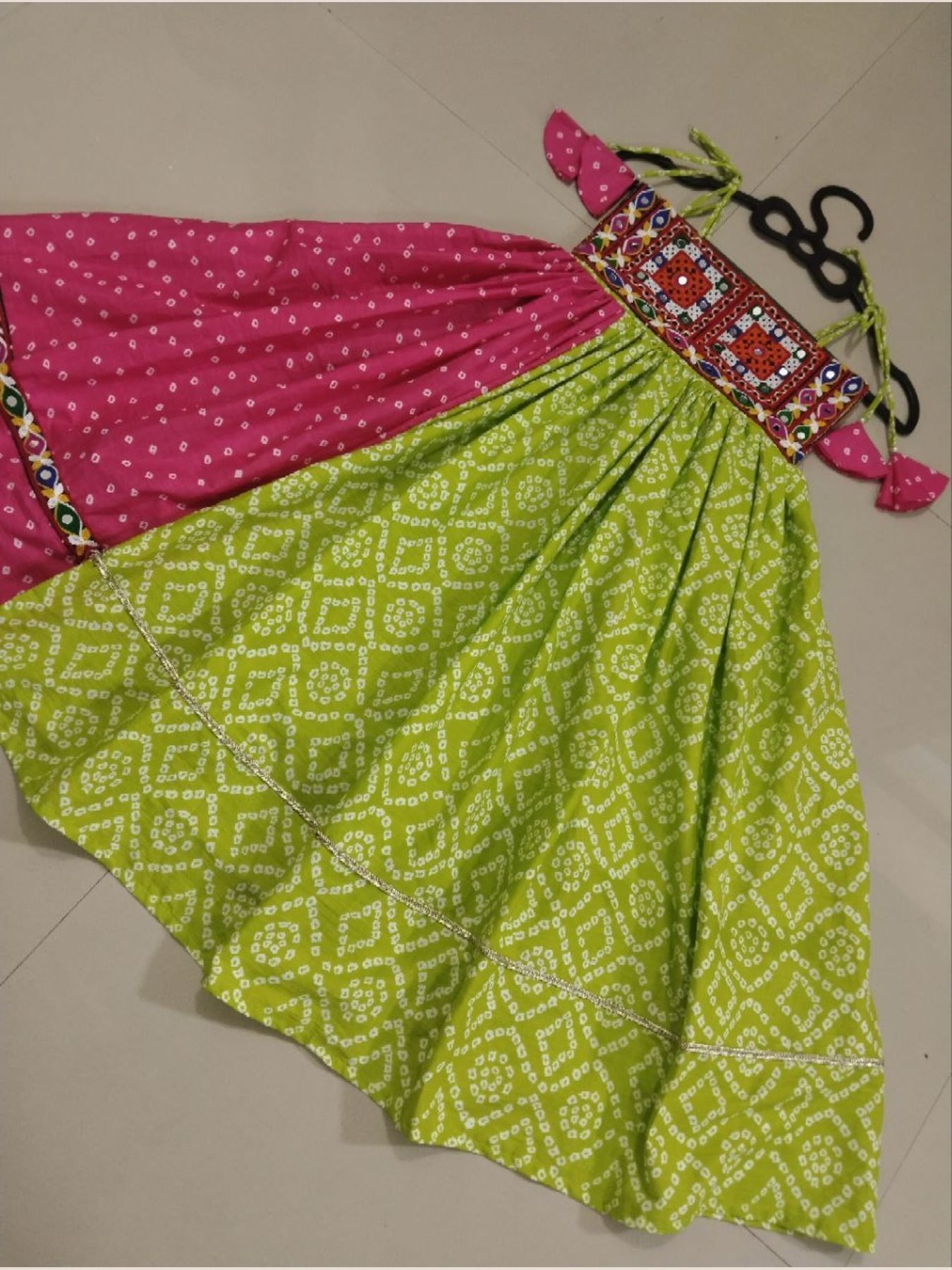 Buy Navratri Special Reyon Gamthi Work Girls Collection at Rs. 949 ...